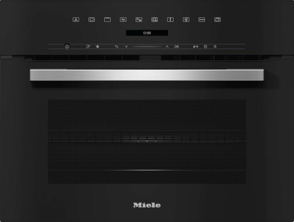 Духовой шкаф Miele H 7145 BM ObsidianBlack, черный обсидиан