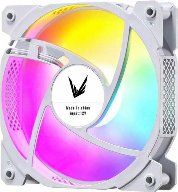 Вентилятор для корпуса Formula Floe 12WH ARPW ARGB 120х120x белый 4-pin 26.8дБ Ret