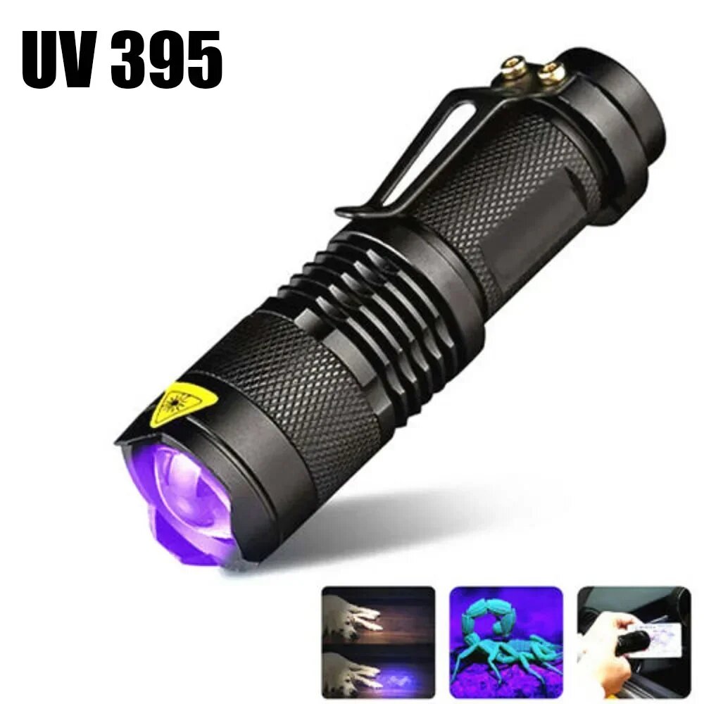 LISM ультрафиолетовый фонарик UV 395