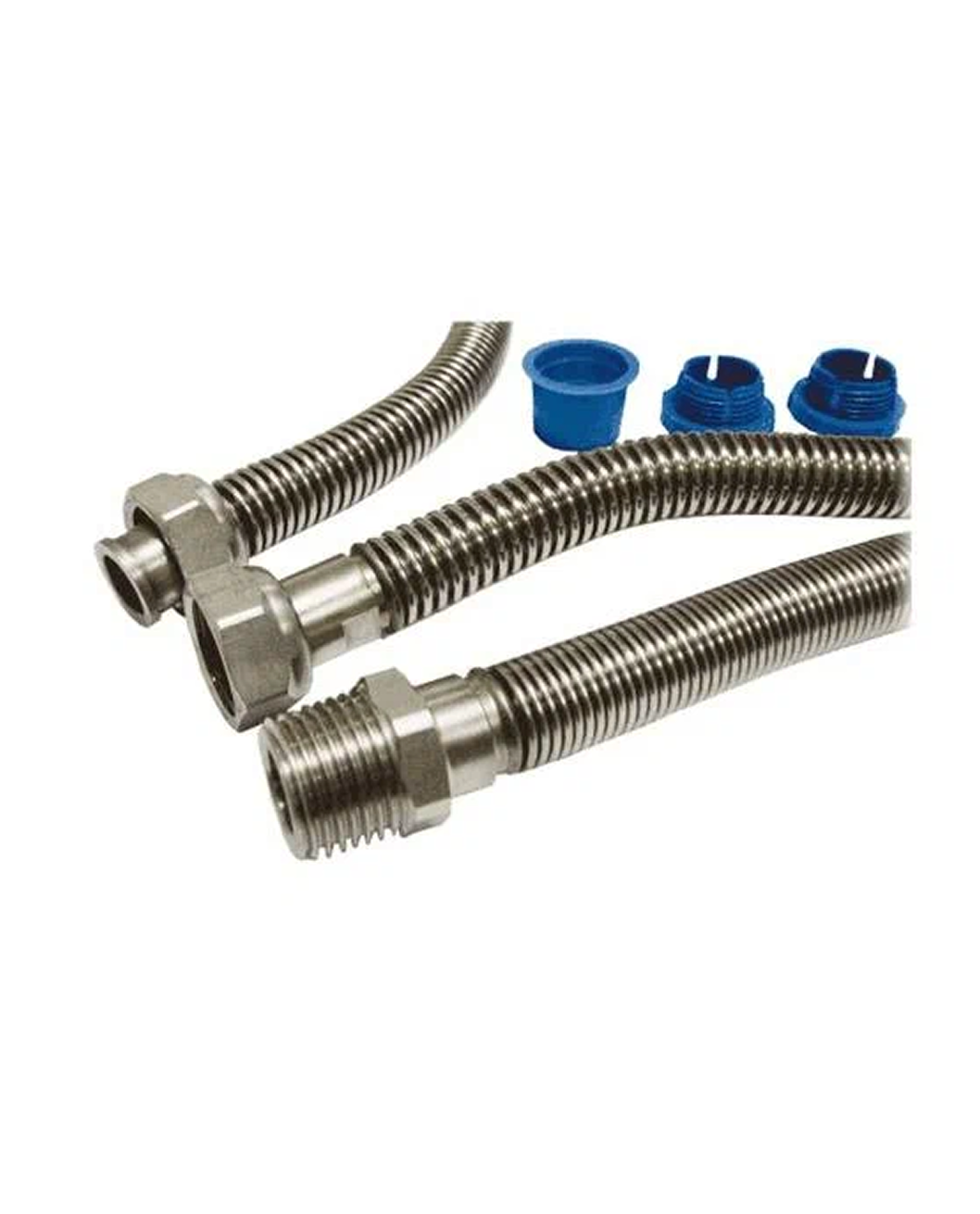 Подводка гибкая для газа сильфонная нержавеющая сталь 3/4" г-ш L=1.5м Tuboflex