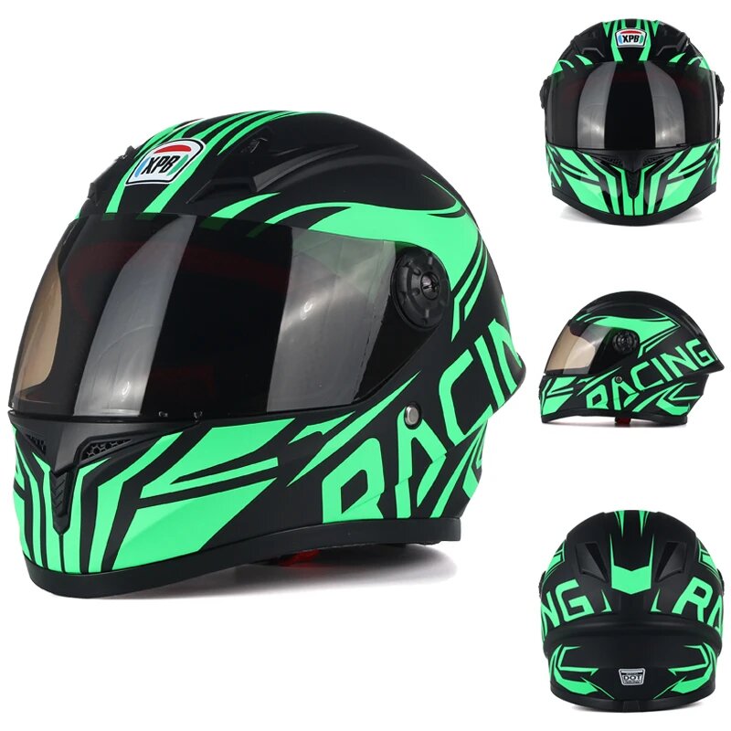 Детский мотоциклетный крутой детский полный шлем, защитный шлем, сертифицированный на четыре сезона детский шлем