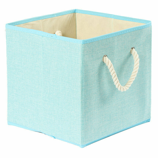 Короб для хранения TODELIA Aradin 280х280х280мм голубой