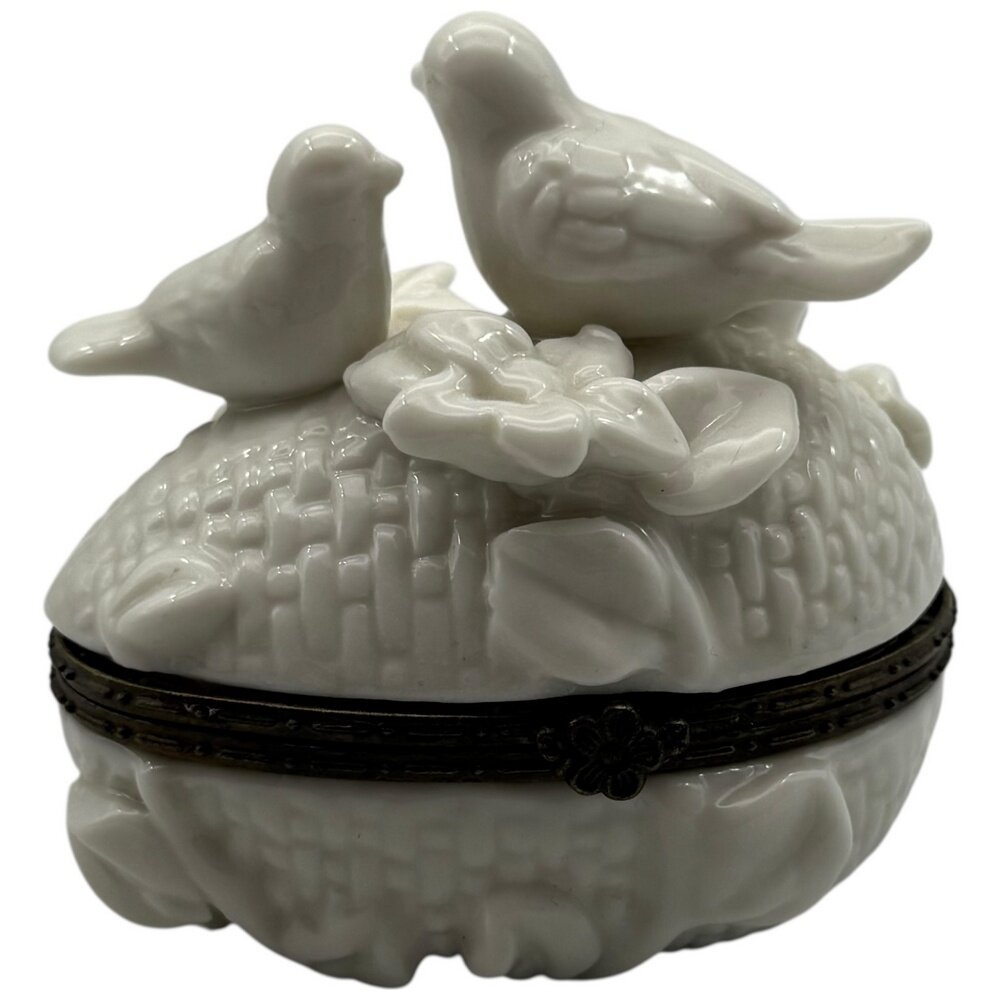 Шкатулка "Яйцо Пасхальная Птицы", 1960-1970 гг, фарфор, Европа (Лот 2)