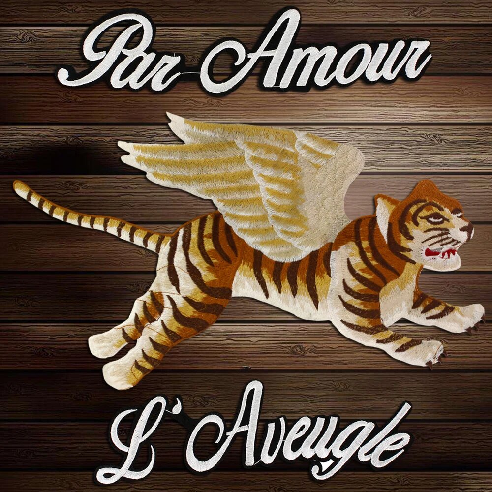 Нашивка с изображением тигра, для футболки, пальто, A337, 1 комплект 1set