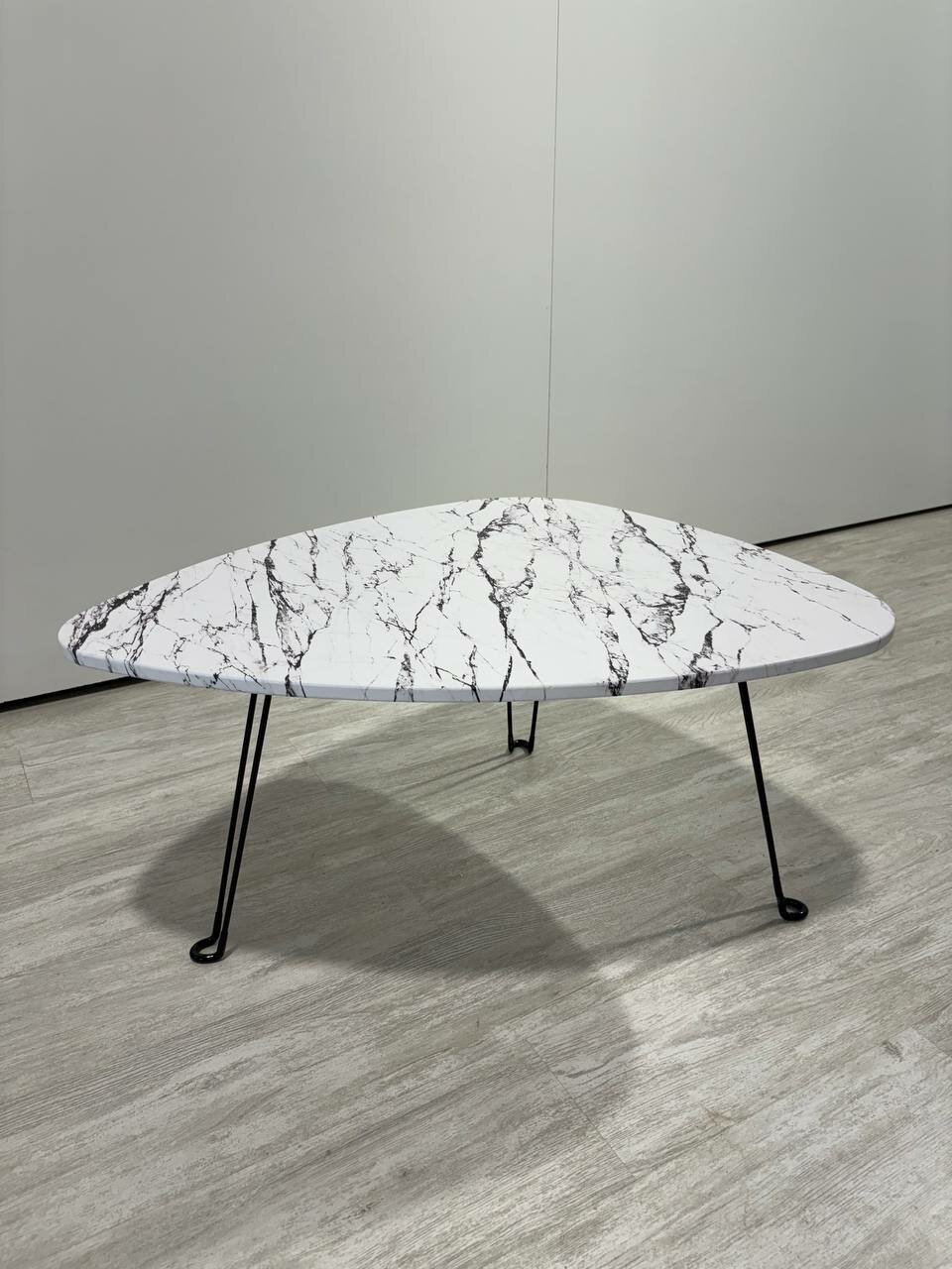 Стол журнальный медиатор дизайнерский лофт THETABLE•RU 89х66 2.65/9.1-3