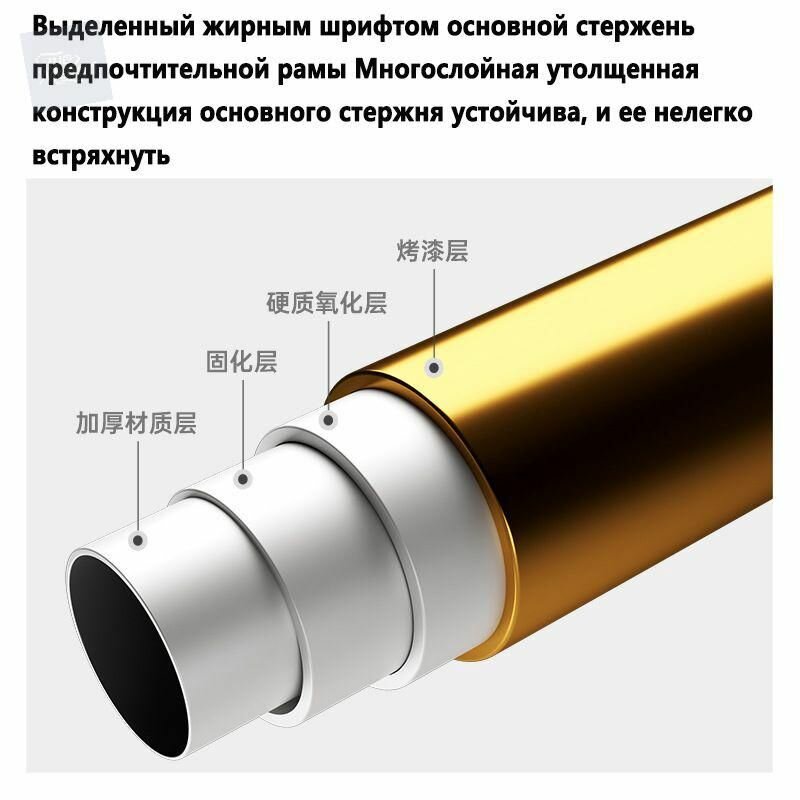 Вешалка напольная Золотой — фото 1