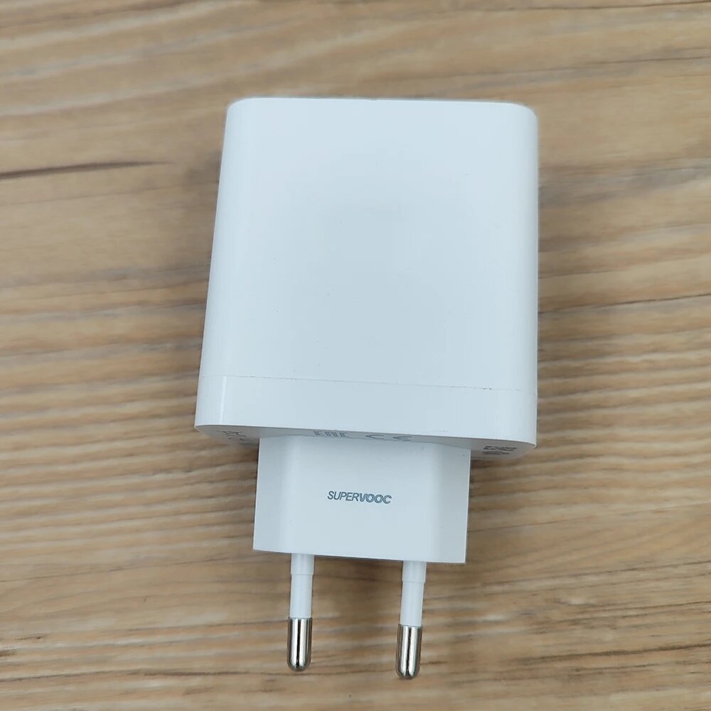 Оригинальное зарядное устройство Realme 100 Вт SuperVOOC, адаптер питания для EU Charger Only