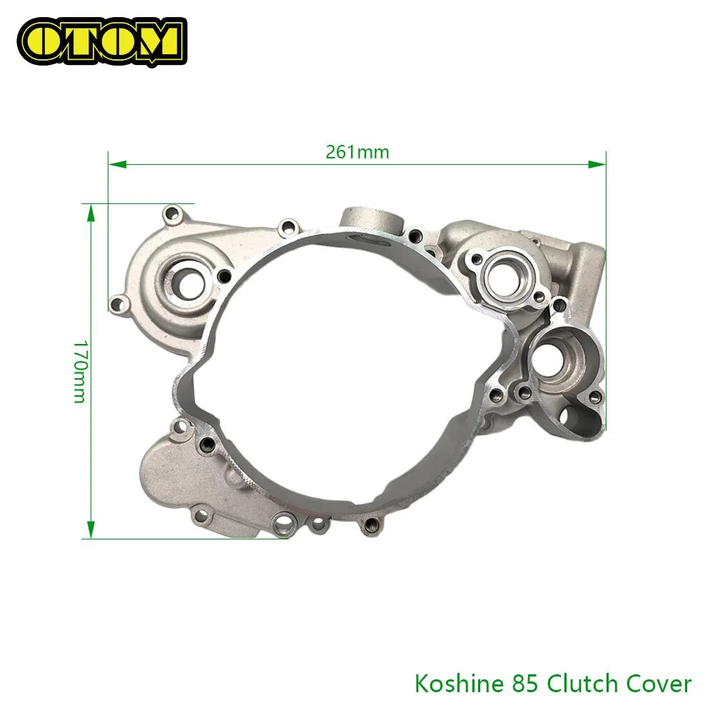 Крышка сцепления для мотоцикла Koshine XN85 XN105, головка цилиндра водяного насоса, центробежный регулирующий клапан, крышка шатуна, аксессуары для двигателя Clutch Cover