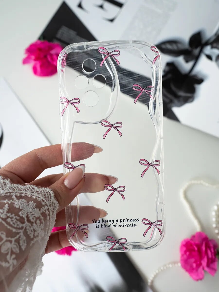 Чехол О'Кейси, для Honor 200, с принтом, защита камеры, накладка