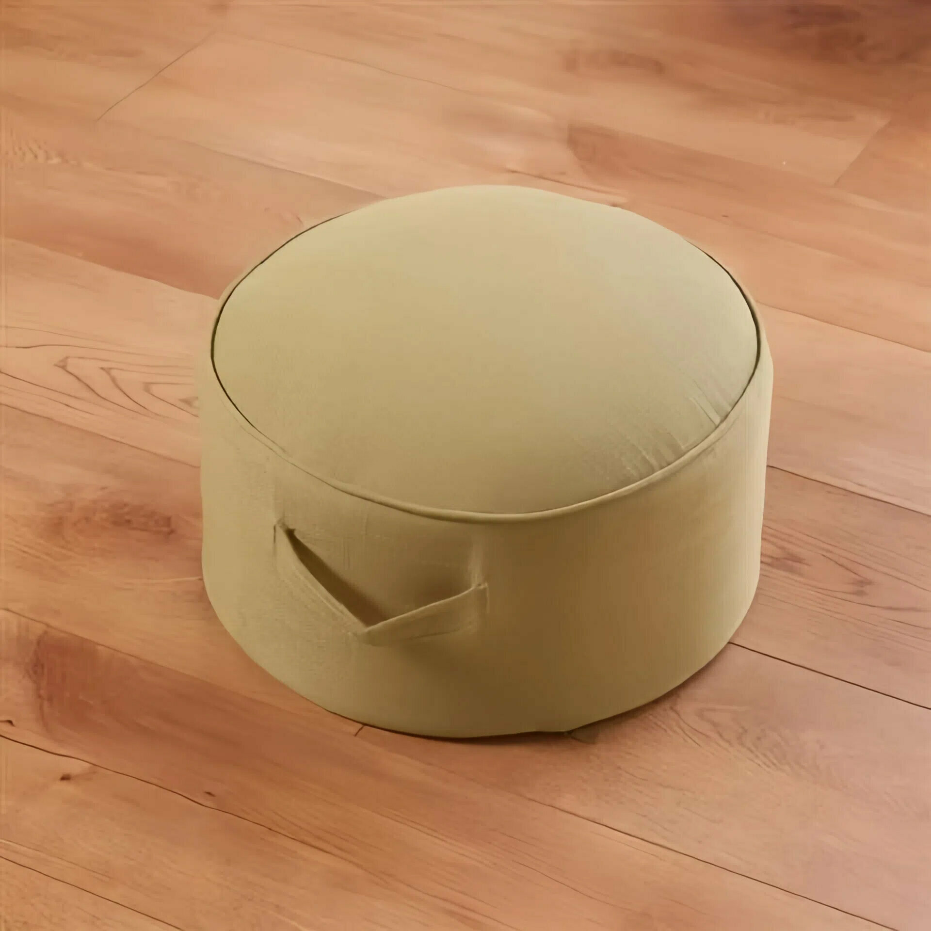 Табурет-футон Amadora, круглый, переносной, с карманами, для прихожей