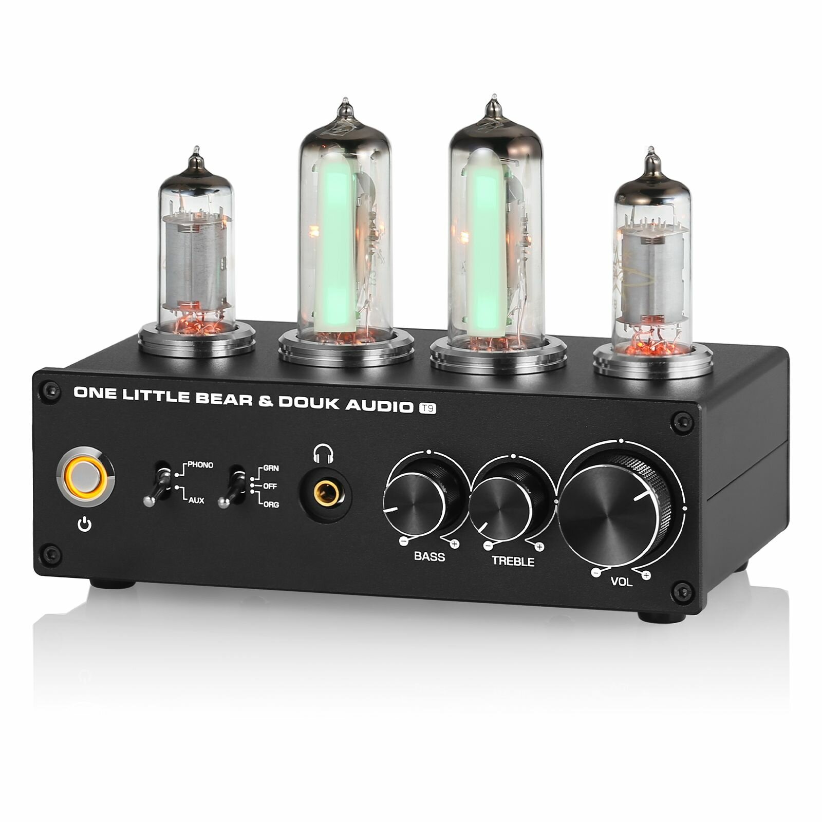 Douk Audio T9 HiFi Magic 6E2 ламповый стерео предусилитель MM/MC Phono Stage для усилителя проигрывателя