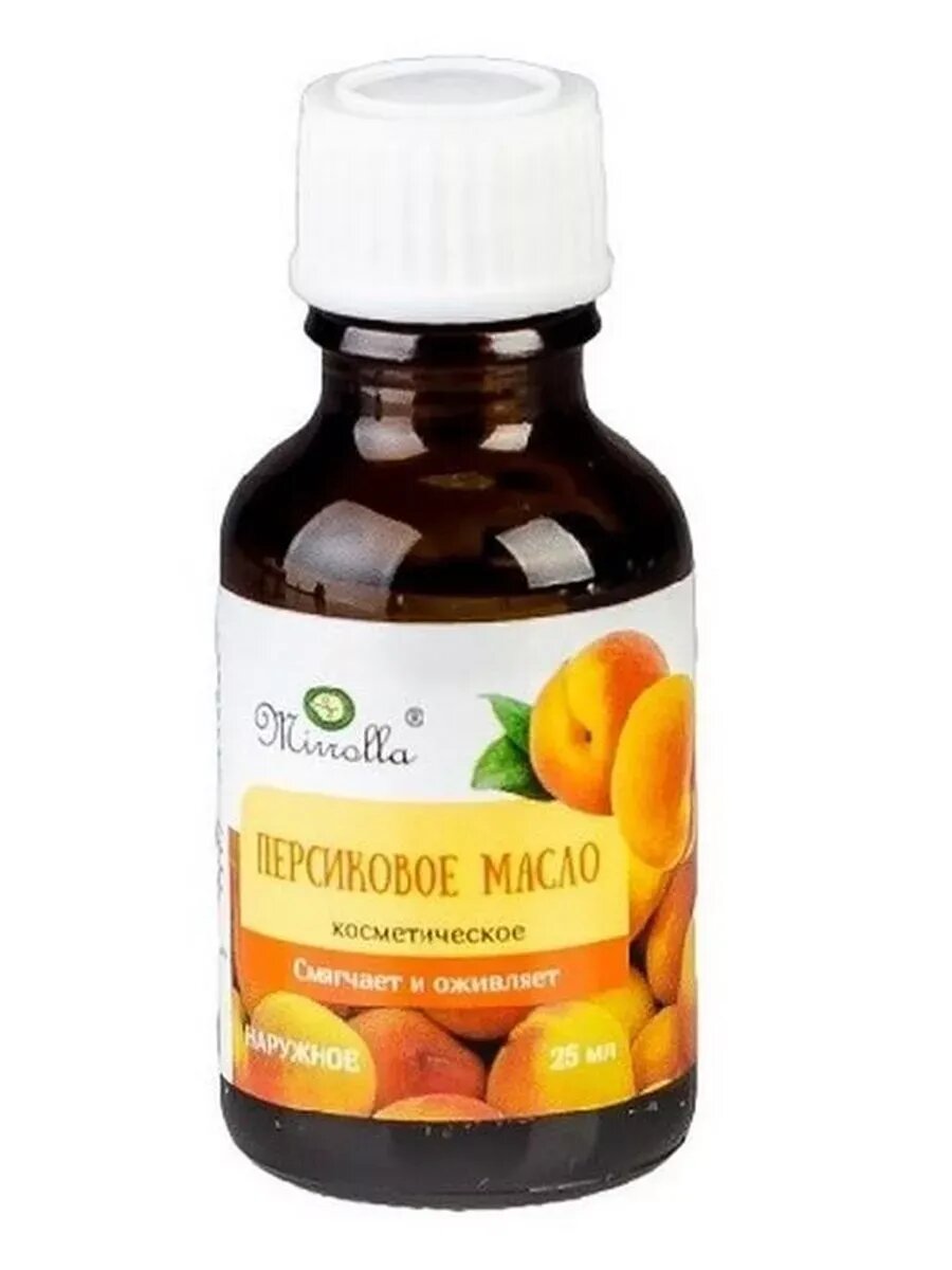 Mirrolla масло персиковое косметическое 25 мл-5шт.