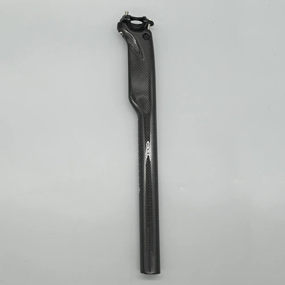 Карбоновый подседельный штырь 27.2x400 мм, glossy