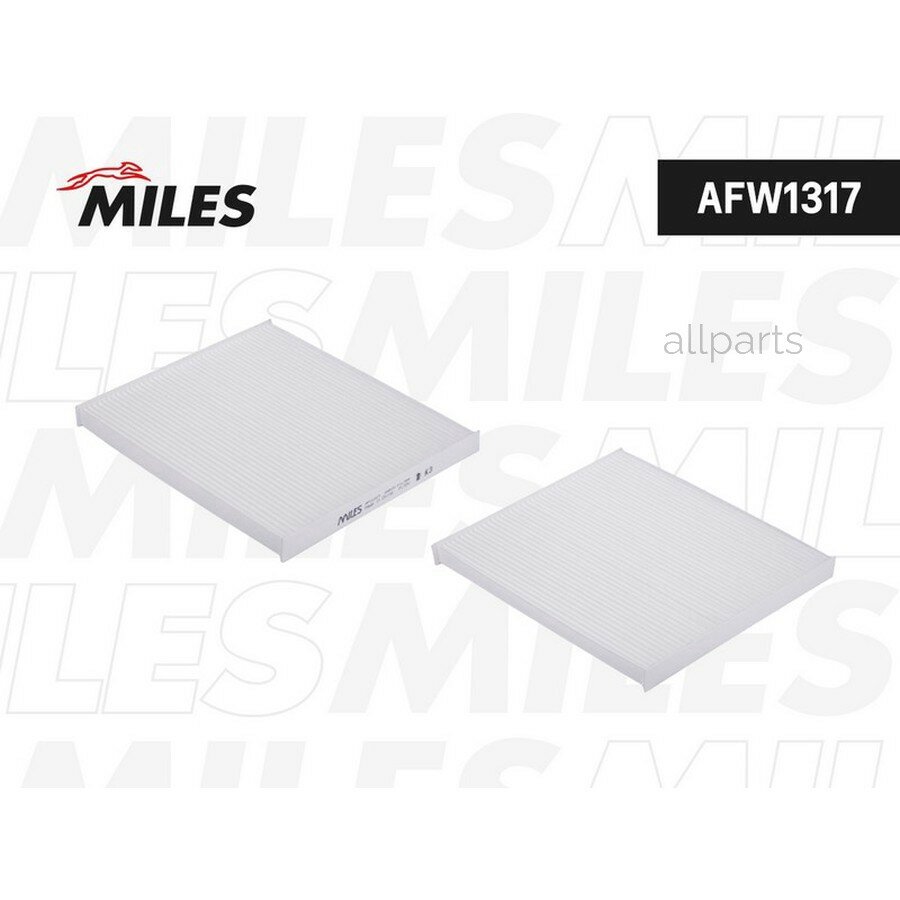 MILES AFW1317 Фильтр салона HYUNDAI SONATA YF 10-/SANTA FE 12-