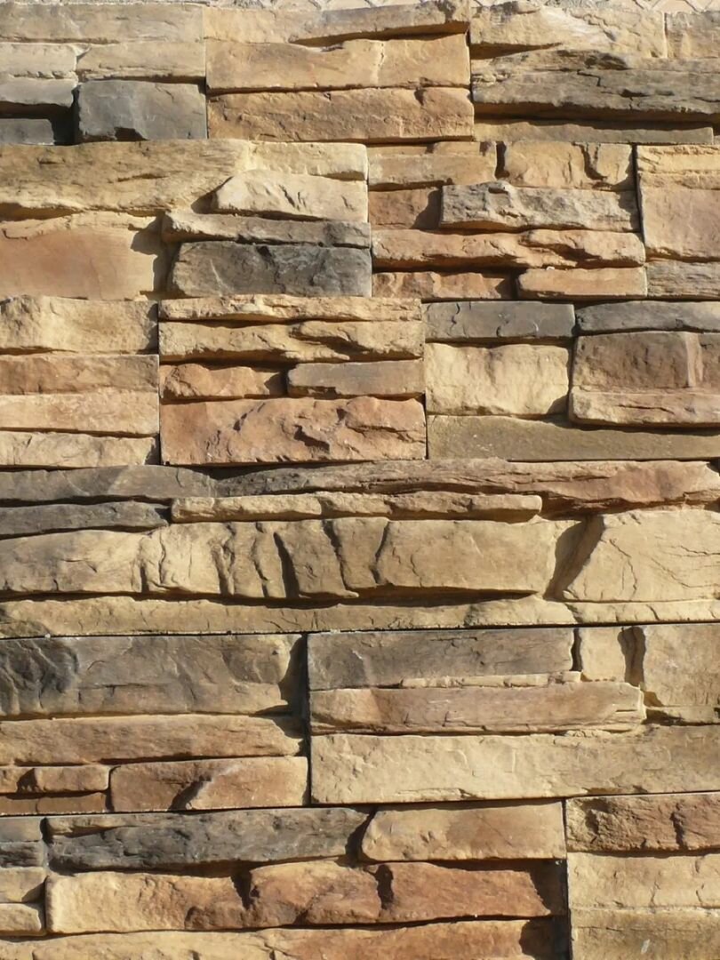 Декоративный камень для стен FonStone. Искусственный декоративный камень Груда известняковая