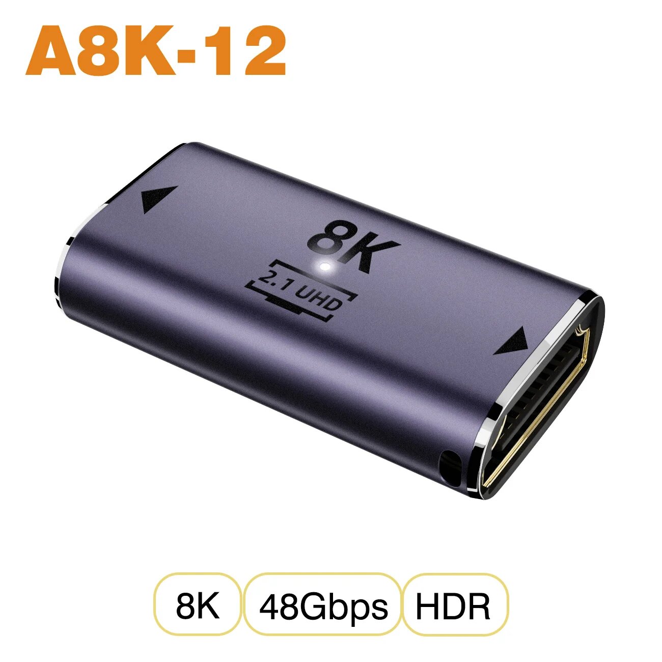 NNBILI HDMI 2.1 кабель-адаптер папа-мама A8K-12