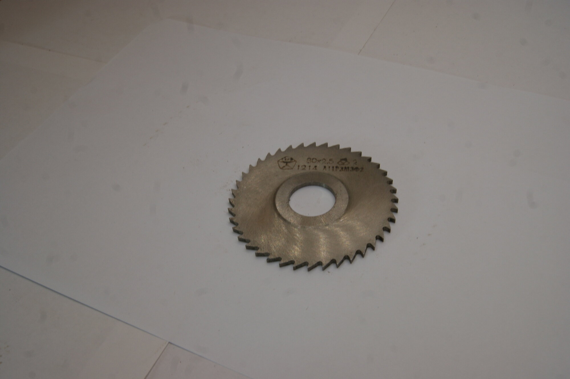 Фреза отрезная дисковая по металлу 80х2.5х22мм. z 40 А11Р3М3Ф2 СССР