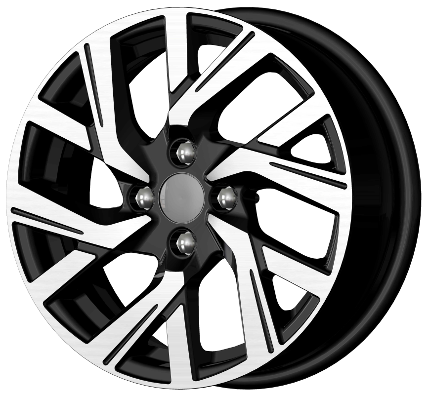 Диск колесный КиК KC1030 (ZV_XRAY) 6,0x15 4x100 Dia60.1 ET37 цвет алмаз черный