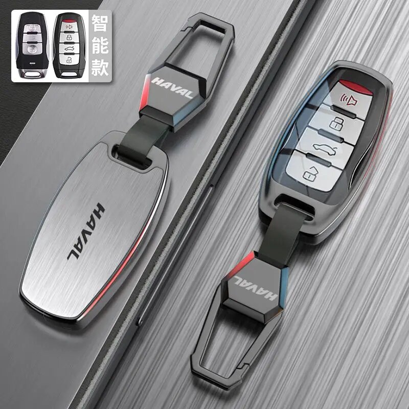Для HAVAL H9 2015-2022 H6 M6 F7 Премиум чехол для ключей из цинкового сплава автомобильный чехол B