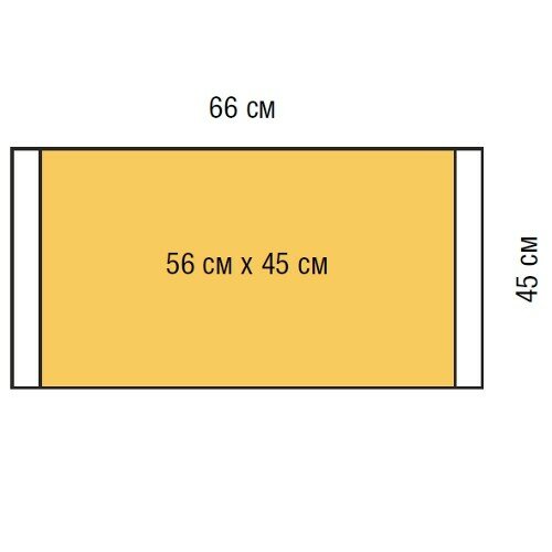 Пленки Ioban (Айобан) 2 с йодофором для асептики зоны операционного разреза, дышащая, 66х45см (56х45см), 6650 (1шт)