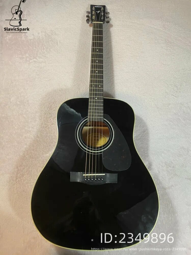 Yamaha Акустическая гитара Полуакустическая yamahayuanshengjita 6-струнная, корпус Ель 41"