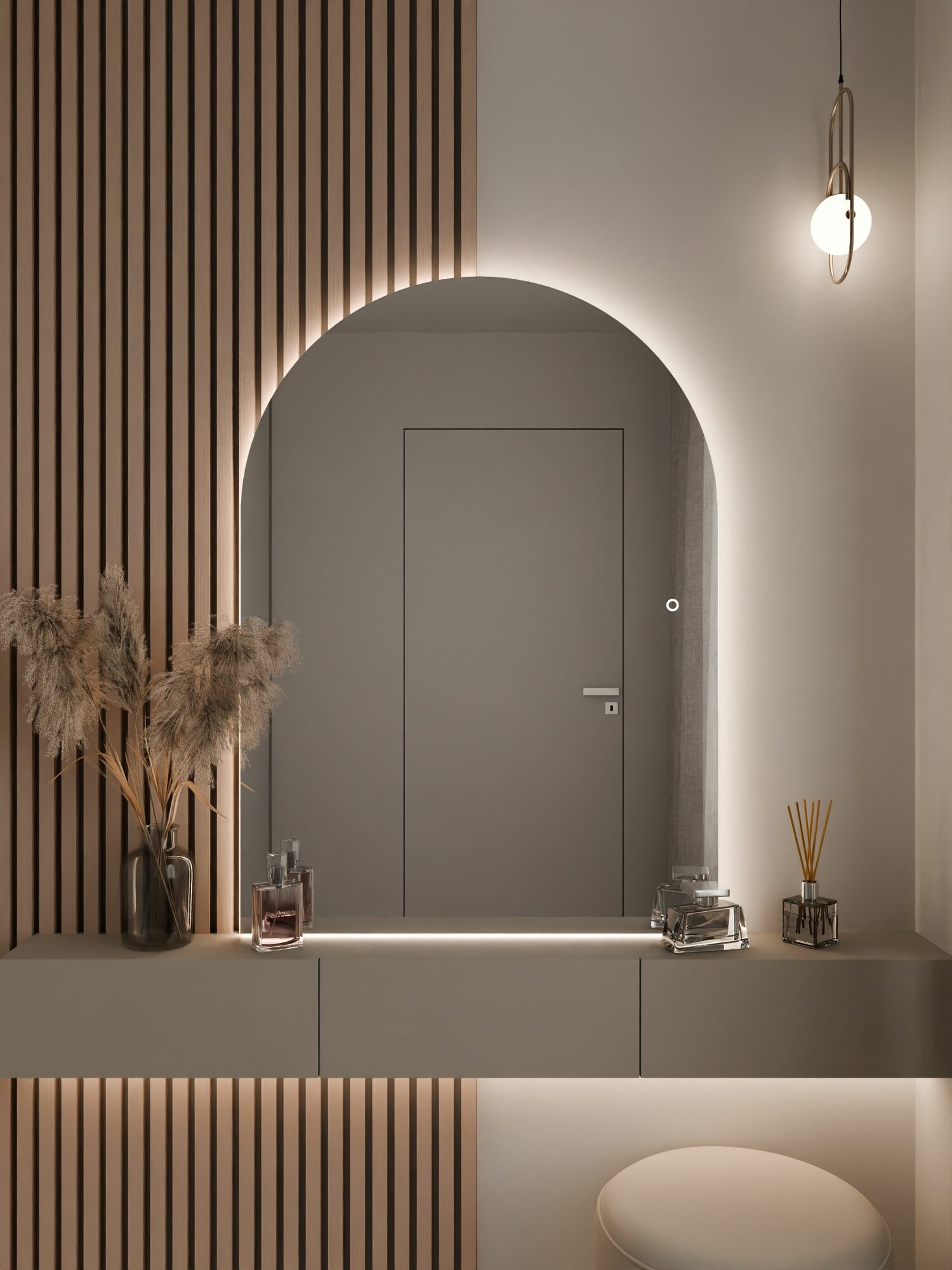 Зеркало 110х80 см. CLOUD MIRROR М5 настенное фигурное сенсорное