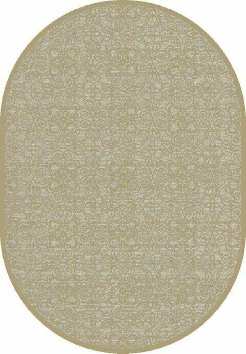 Ковер бельгийский Овальный на пол в гостиную в спальню 200х290 см лофт модерн ворс 5 мм 411192 Kover-Russia