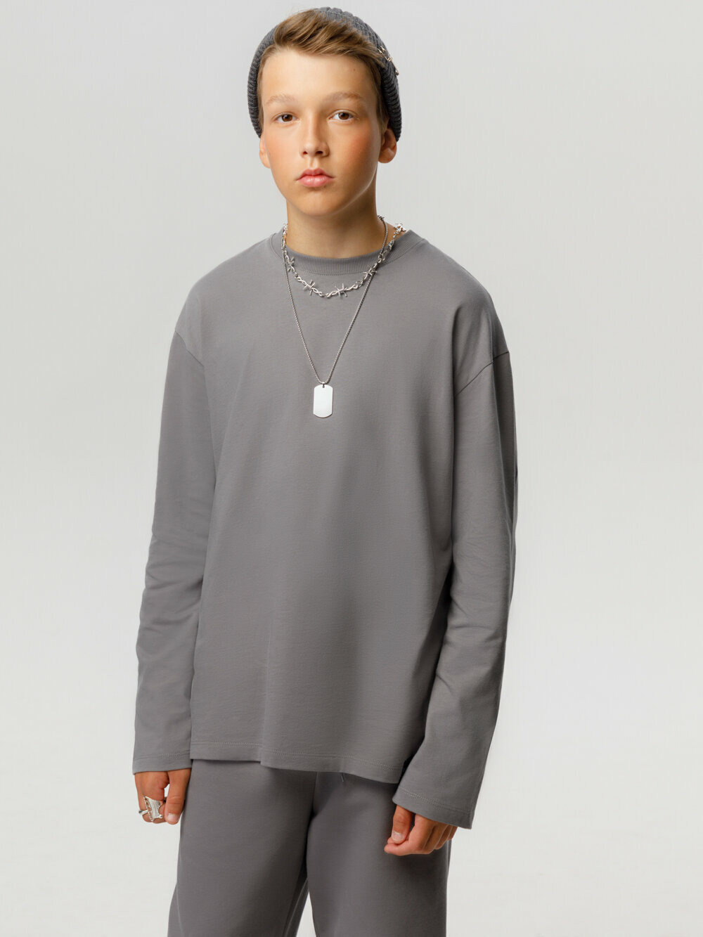 Лонгслив КБ 302925/серый 3911