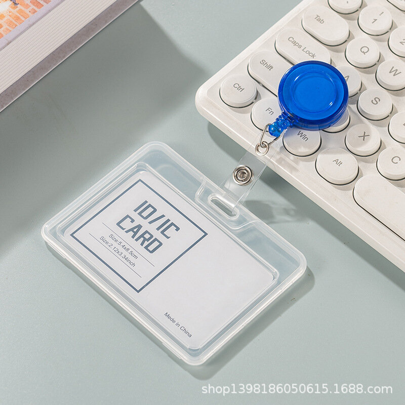 Набор удостоверений личности "Синий", с телескопической пряжкой