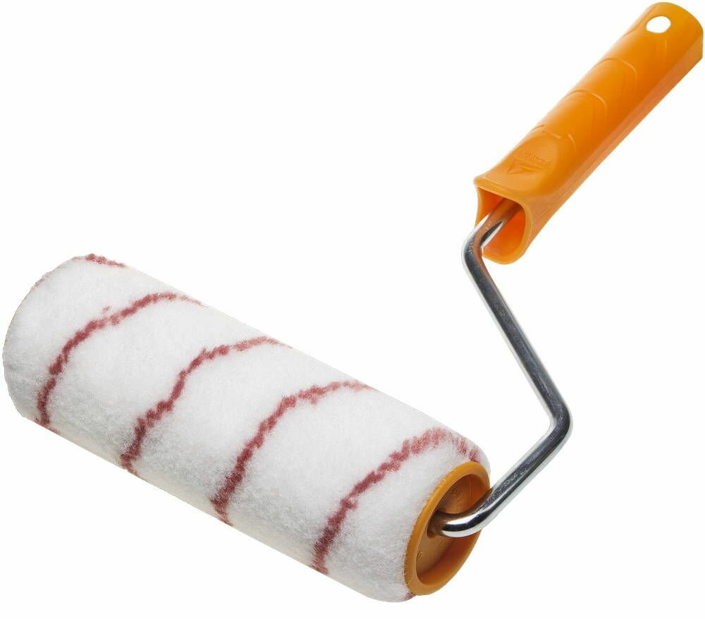 Малярный валик STAYER NYLON, 48 х 180 мм, полиамид, ворс 10 мм, бюгель 8 мм, для агрессивных сред 0316-18