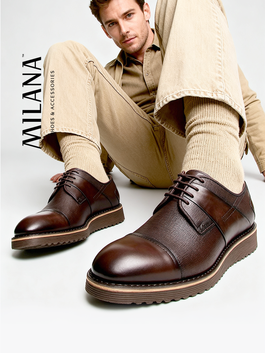 Полуботинки дерби