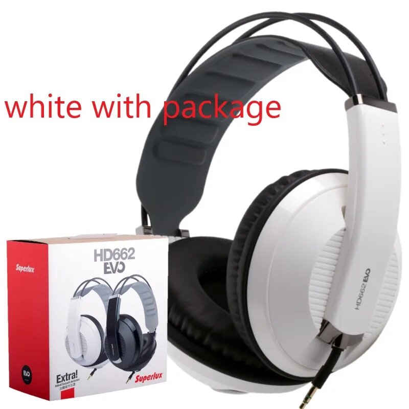 Superlux HD662EVO, white with package