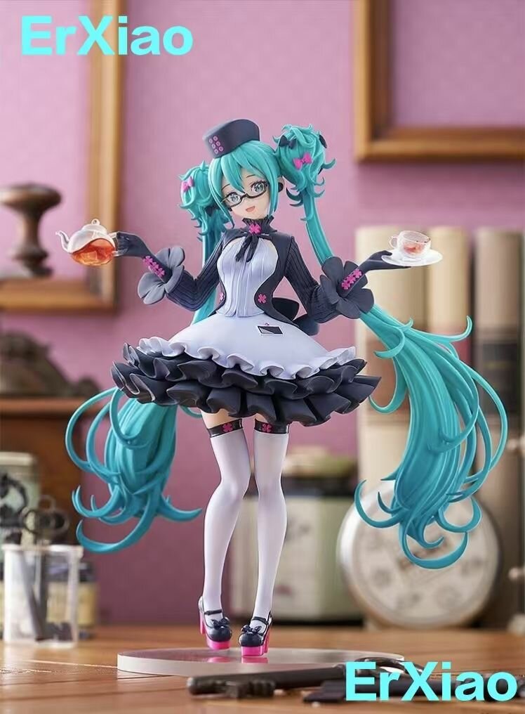 Фигурка GSC POP UP PARADE , GOOD SMILE KUJI Hatsune Miku 2025 Autumn Prize B , Хацунэ Мику / Hatsune Miku Glasses x Cafe Ver. 180mm