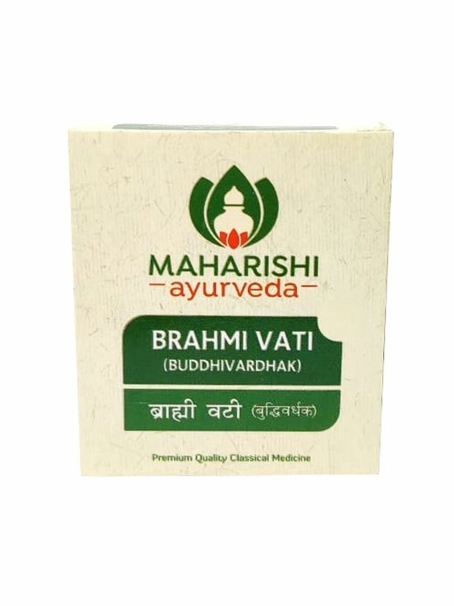 Брахми Вати Махариши / Brahmi Vati Maharishi Ayurveda 100 табл