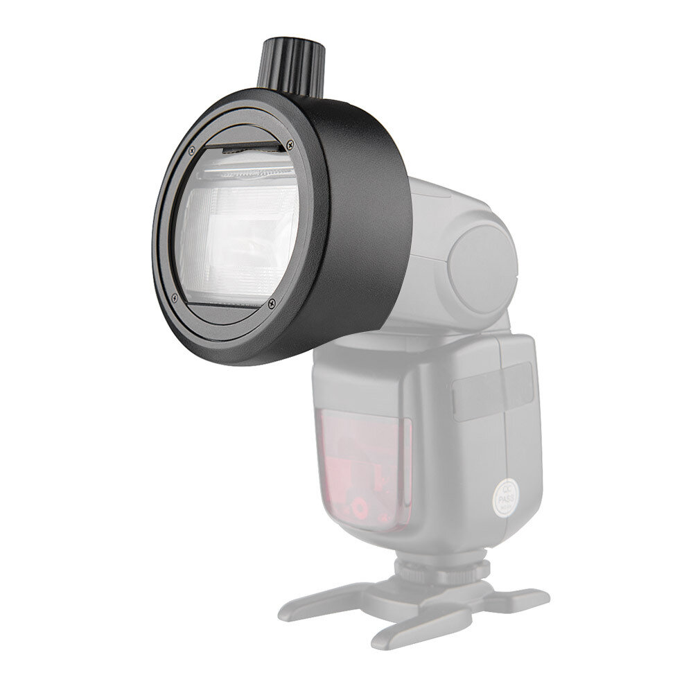 Накамерная вспышка Godox S-R1 Speedlite круглой формы Крепление-кольцо адаптера