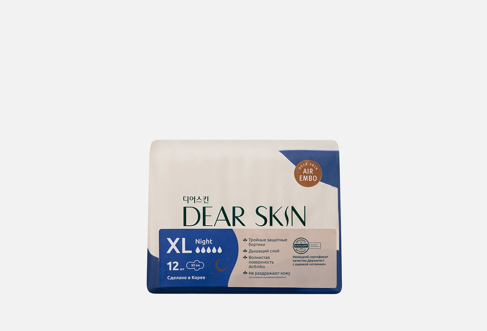 Прокладки DEAR SKIN air embo sanitary pad overnight
