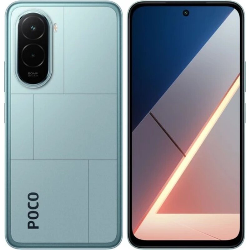 Смартфон Xiaomi Poco M7, 6/128 Гб, Blue, голубой