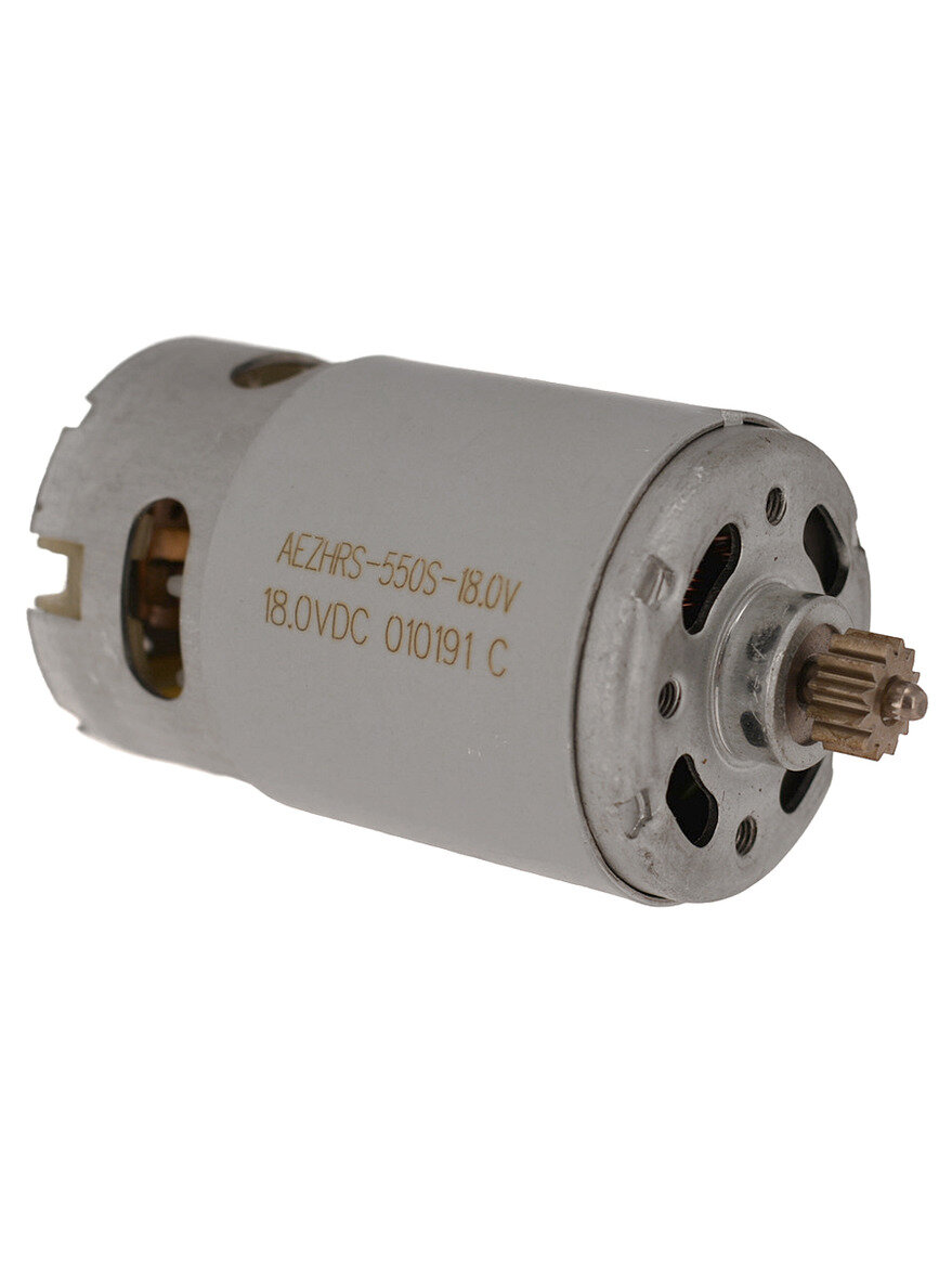 Двигатель HRS-550S шестерня 12 зубов d-8.8, h-5 мм для дрели-шуруповерта ЗУБР ДА-18-2-Ли КНМ2