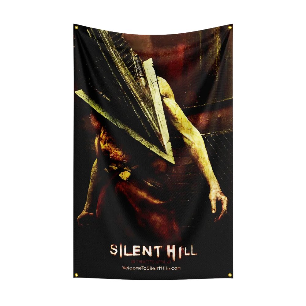 Флаг Silent Hills 3х5 футов 90 x 150cm, ZH7041