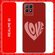 Чехол на Realme 8i / Реалми 8i с принтом "Love heart 1 - 14 февраля"