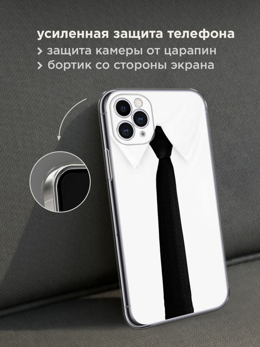 Чехол на Apple iPhone 11 Pro / Айфон 11 Про с принтом "Галстук" — фото 1