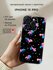 Чехол на Apple iPhone 15 Pro / Айфон 15 Про с принтом "Единороги градиент"