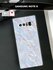 Чехол на Samsung Galaxy Note 8 / Самсунг Галакси Нот 8 с принтом "Сиреневый мрам...