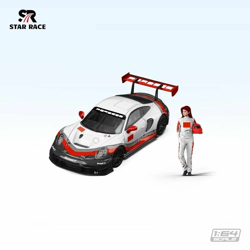 Star Race Porsche 911 GT3 Модель Автомобиля 1:64 Сплава