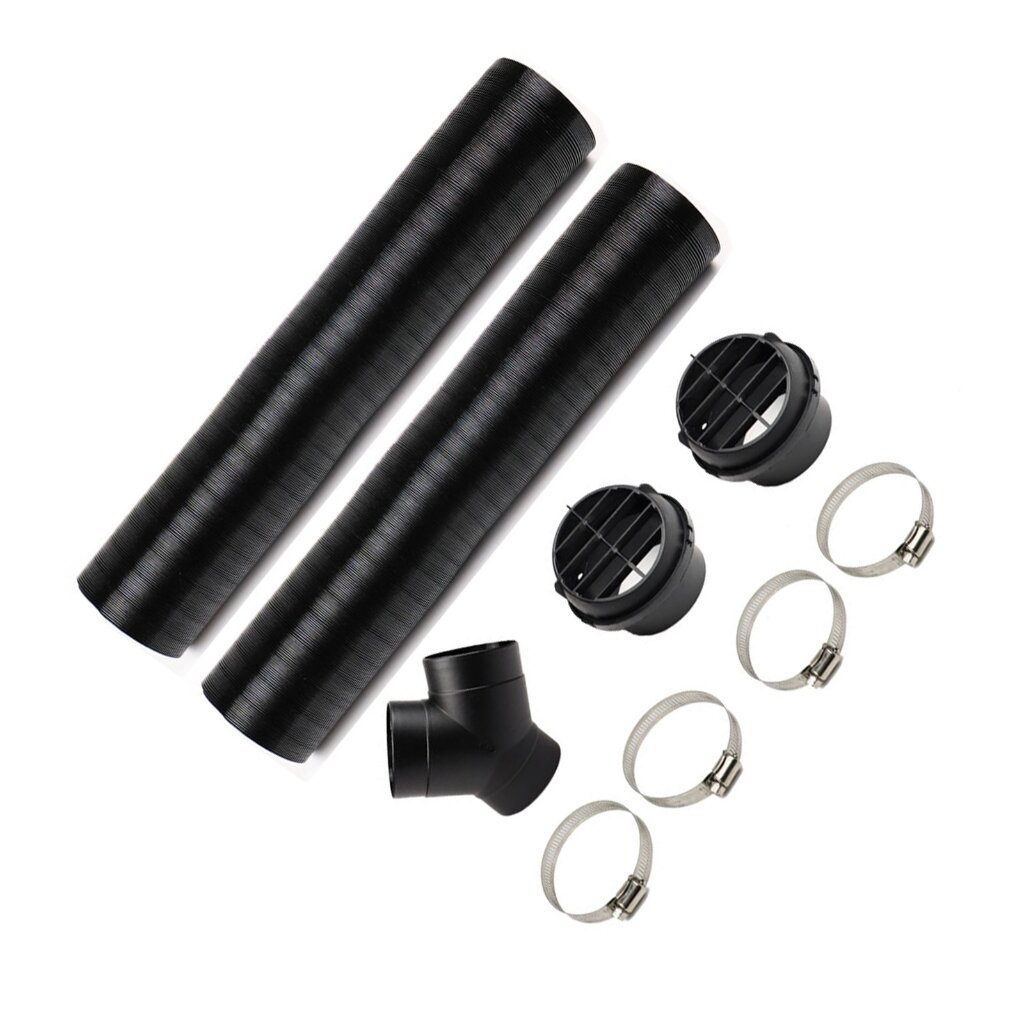 75-миллиметровая заслонка клапанов Y-образная форма Вентиляционного канала отопителя воздушных дизелей, выпускной патрубок выхлопной трубы