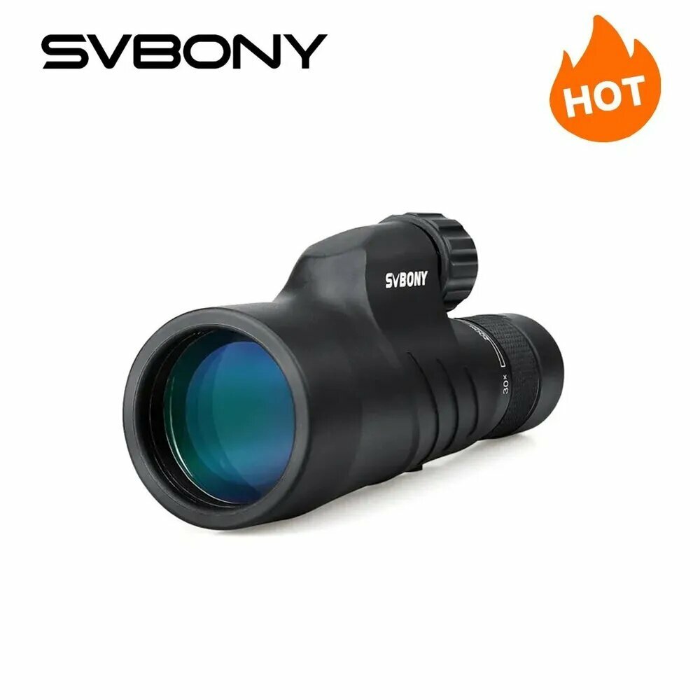 SVBONY SV45 10-30x50 монокулярный телескоп с зумом