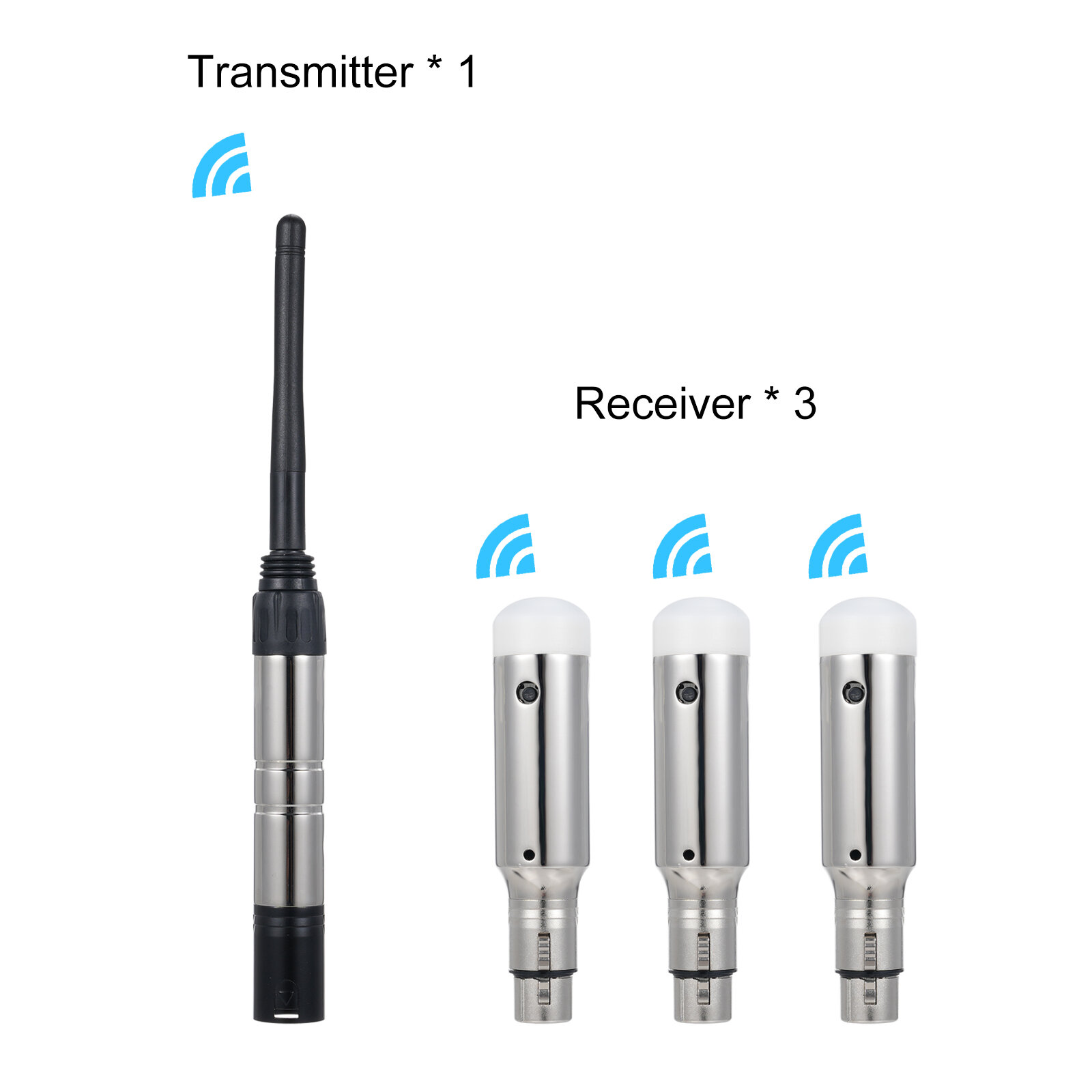 DMX512 2.4G беспроводной передатчик и приемник, 126 каналов для вечеринок, DJ-шоу, клубов, диско, KTV, сценического освещения