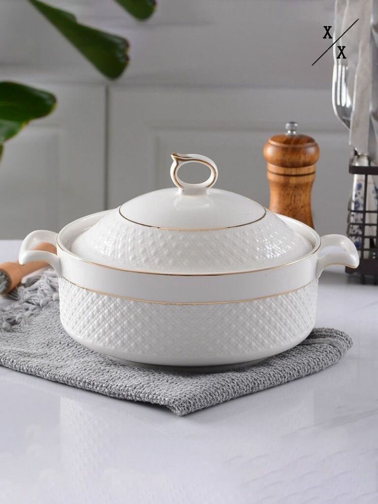 Супница С Ручками С Крышкой