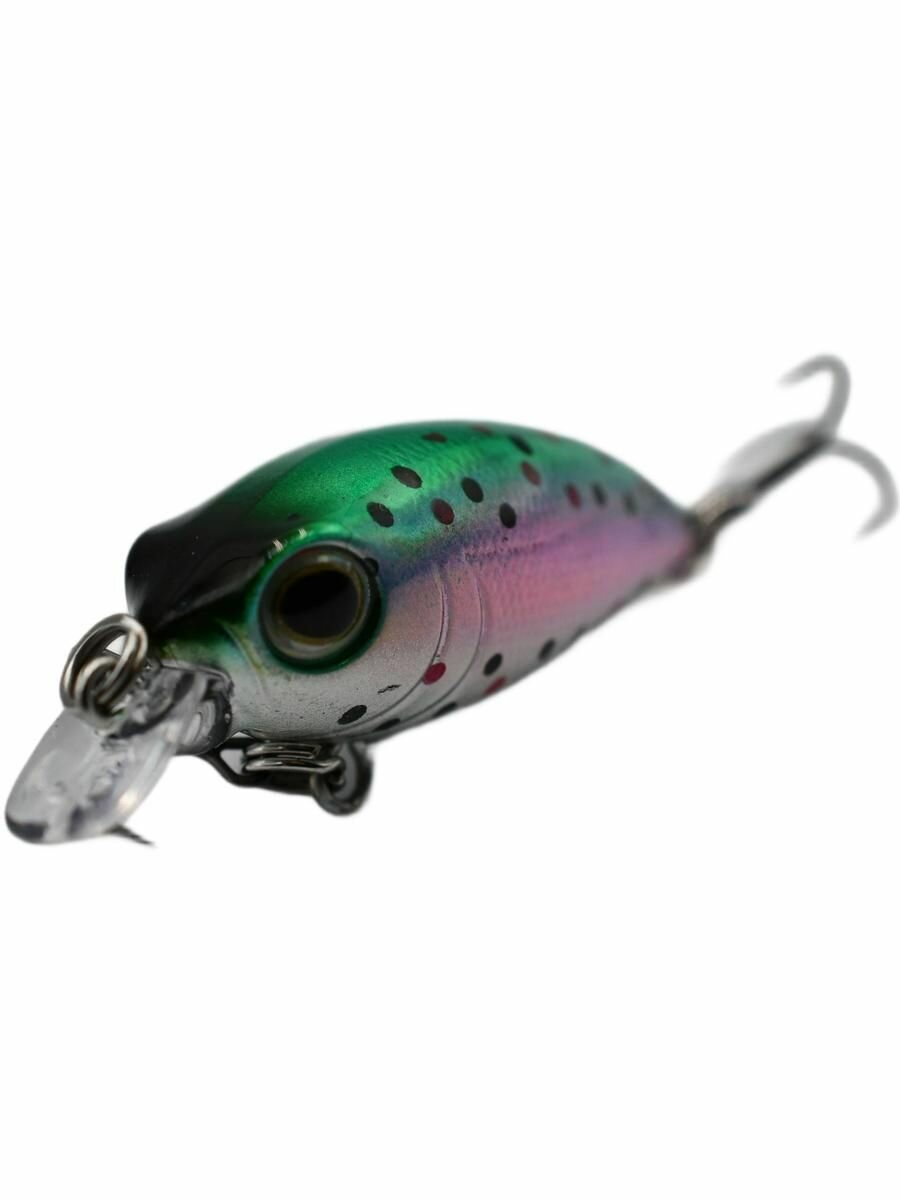 Воблер KOSADAKA Roger Mini 2.6г Плавающий Крэнк 32мм, 0.8-1м Для щуки, судака, окуня Phantom Collection