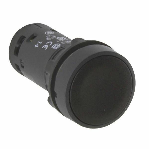 Кнопка Schneider Electric XB7NA21 c возвратом 1НО 22мм черная XB7NA21